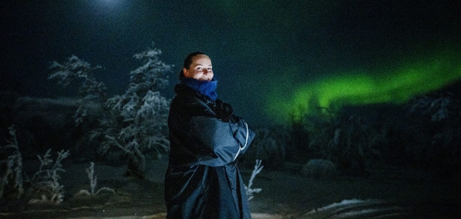 Noorse prinses Ingrid Alexandra geniet van adembenemend noorderlicht ...